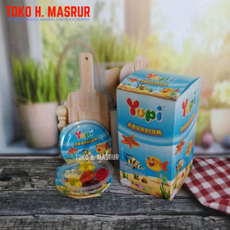 Yupi Aquarium Candy | Sweet Heart | Gummi Pizza | Fruit Cocktails 15gr ...