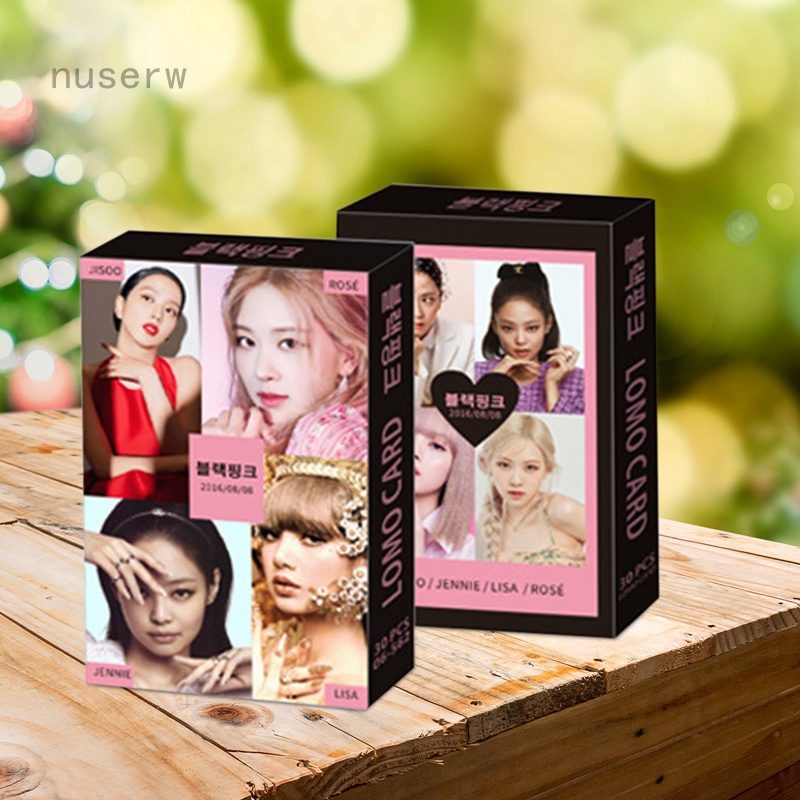 BLACKPINK Lomo Card 30pcs THE ALBUM LOVE SICK GIRLS ICE CREAM LALISA ...
