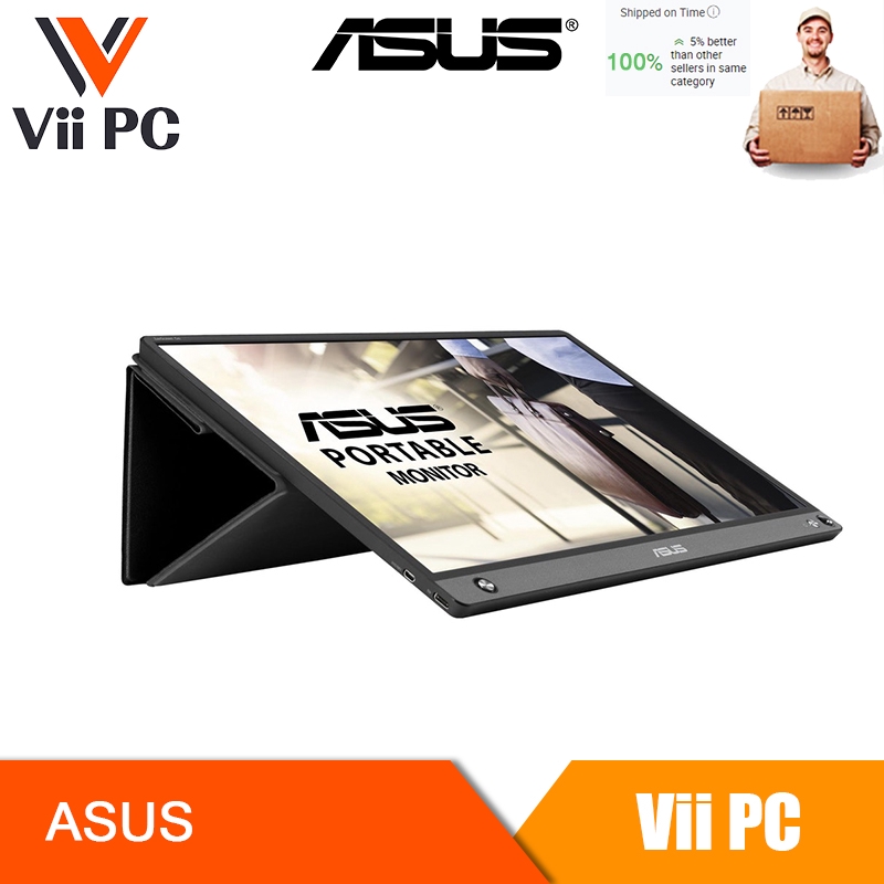 ASUS ZenScreen GO MB16AHP Portable USB Type-C Monitor - 15.6-inch, Full ...