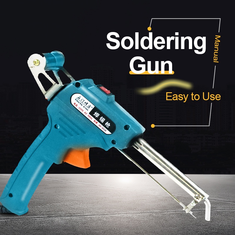KIPRUN Auto Welding Automatic Feed Soldering Iron Gun, 220V 60W ...