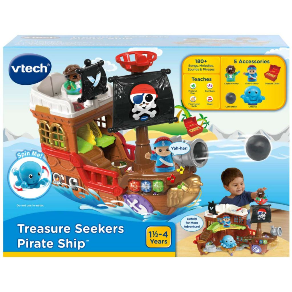 VTech Treasure Seekers Pirate Ship | Shopee Singapore