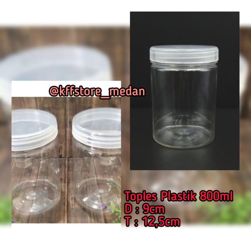 Jar Jar/Plastic Tube 800ml (per pcs) | Shopee Singapore