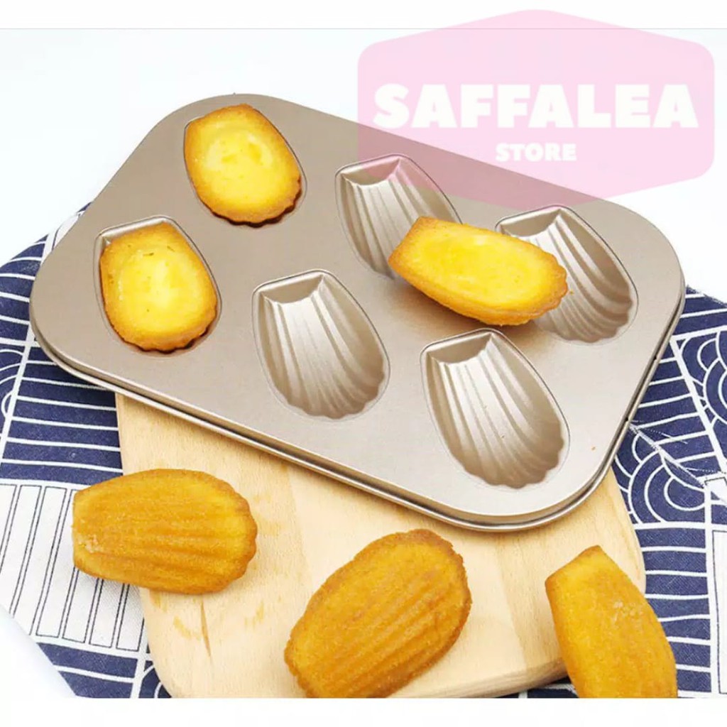 Madeline TEFLON PAN 6 HOLES / BAKING SHEET MADELINE TEFLON 6 HOLES ...