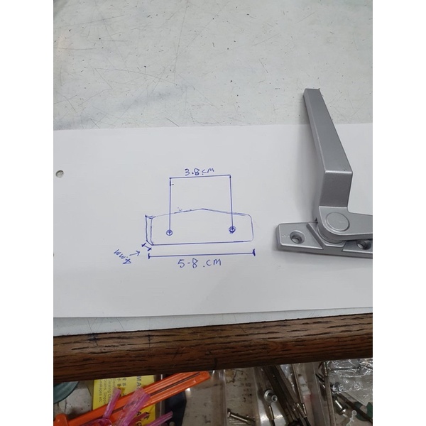 Window Lever Casement Handle Aluminium Left Right | Shopee Singapore