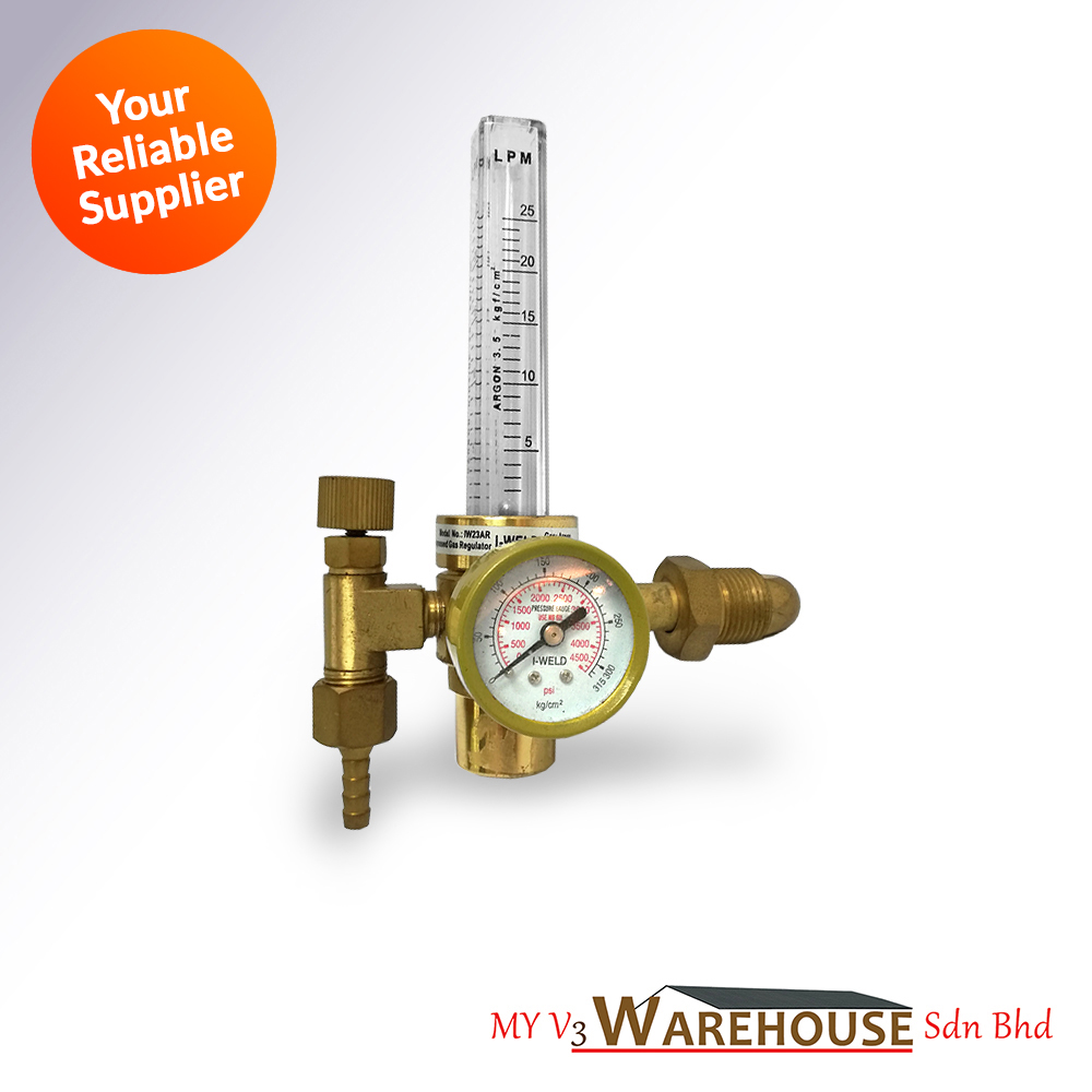 i-WELD Argon Regulator Welding Flow Meter IW-23AR | Shopee Singapore