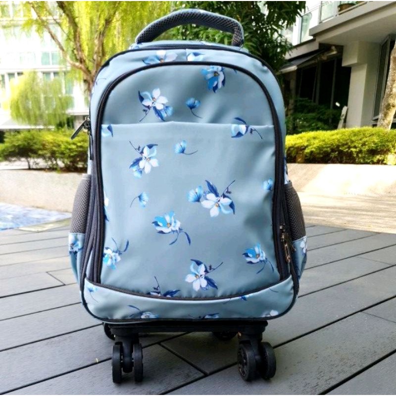 Solid 360° 4-Wheel Trolley Bag / Backpack (SG Seller) | Shopee Singapore
