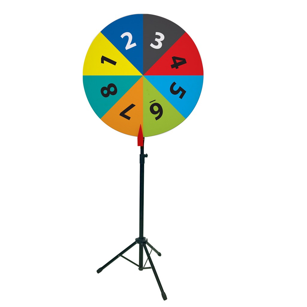Wheel Of Fortune Spinner With Tripod Stand | Shopee Singapore