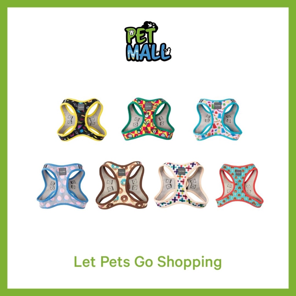 FuzzYard Step-In Dog Harness - A (7 Designs) | Shopee Singapore