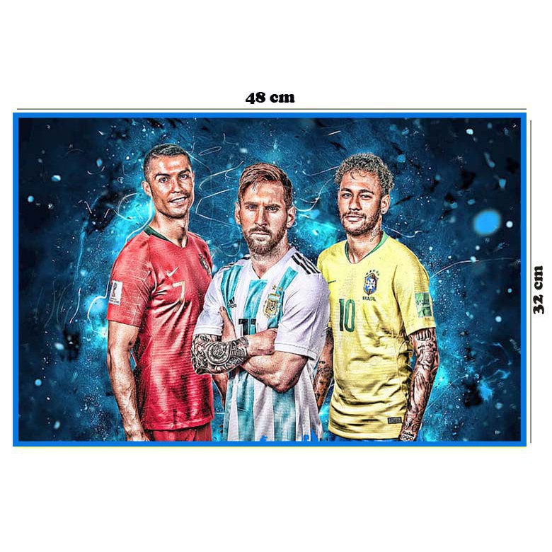 Football Star Poster uk 32 x 48 cm | Shopee Singapore