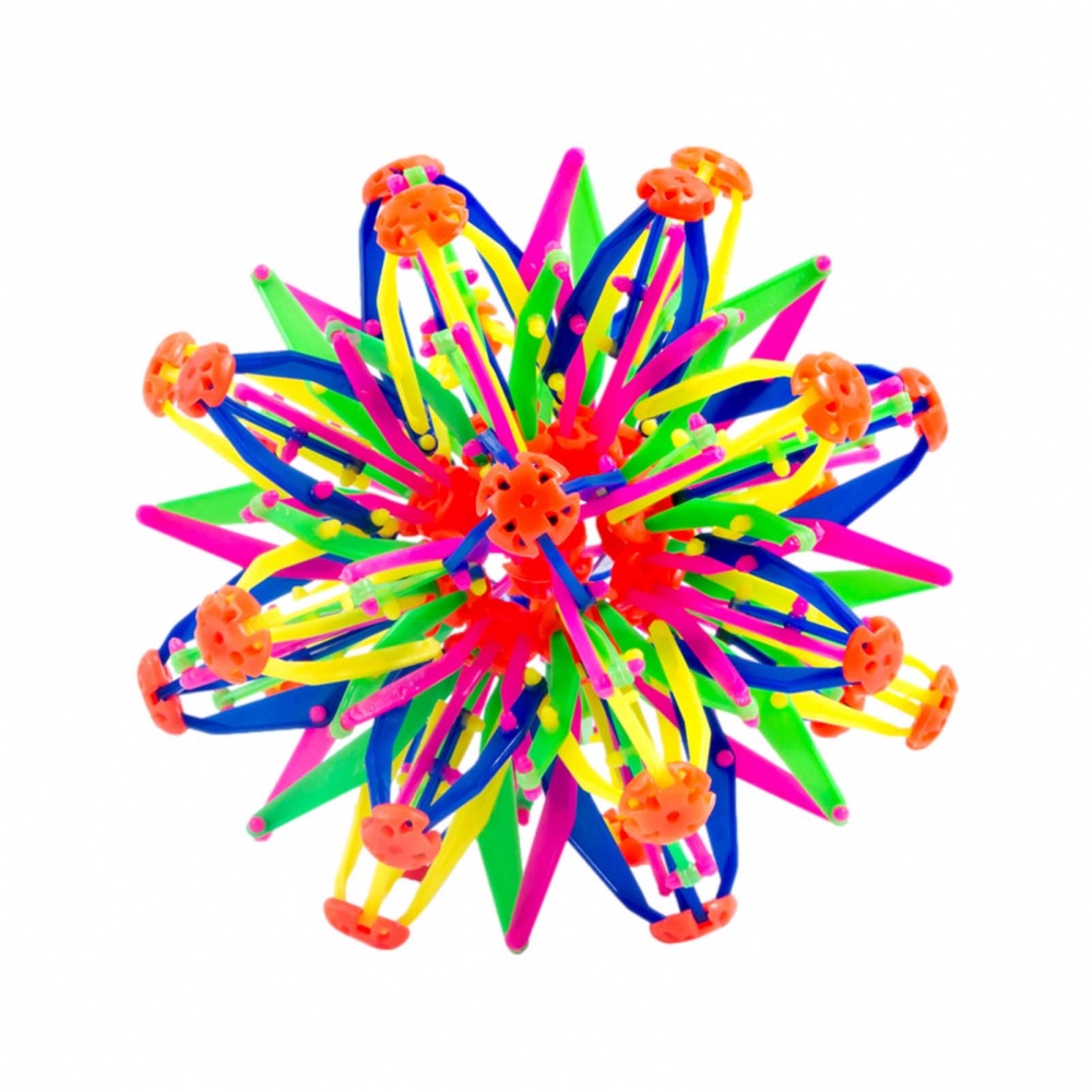 Novelty Colorful Expandable Breathing Ball Toys Sphere Stress Reliever ...