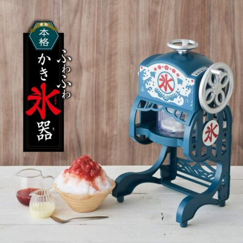 Direct from Japan Doshisha Electric Shaved Ice Shaver With 2 Fluffy Ice ...