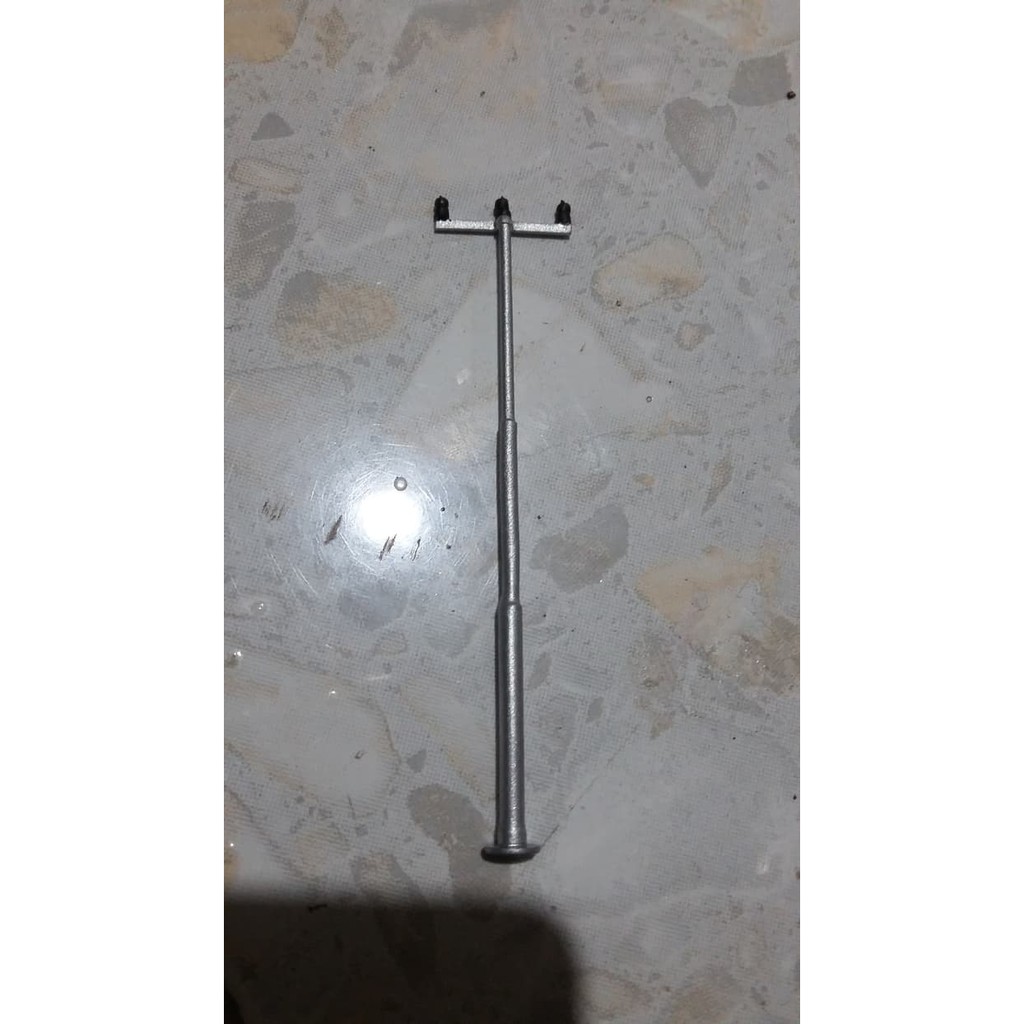 Miniature single 3phase mang irin electric pole made of HO scale metal ...
