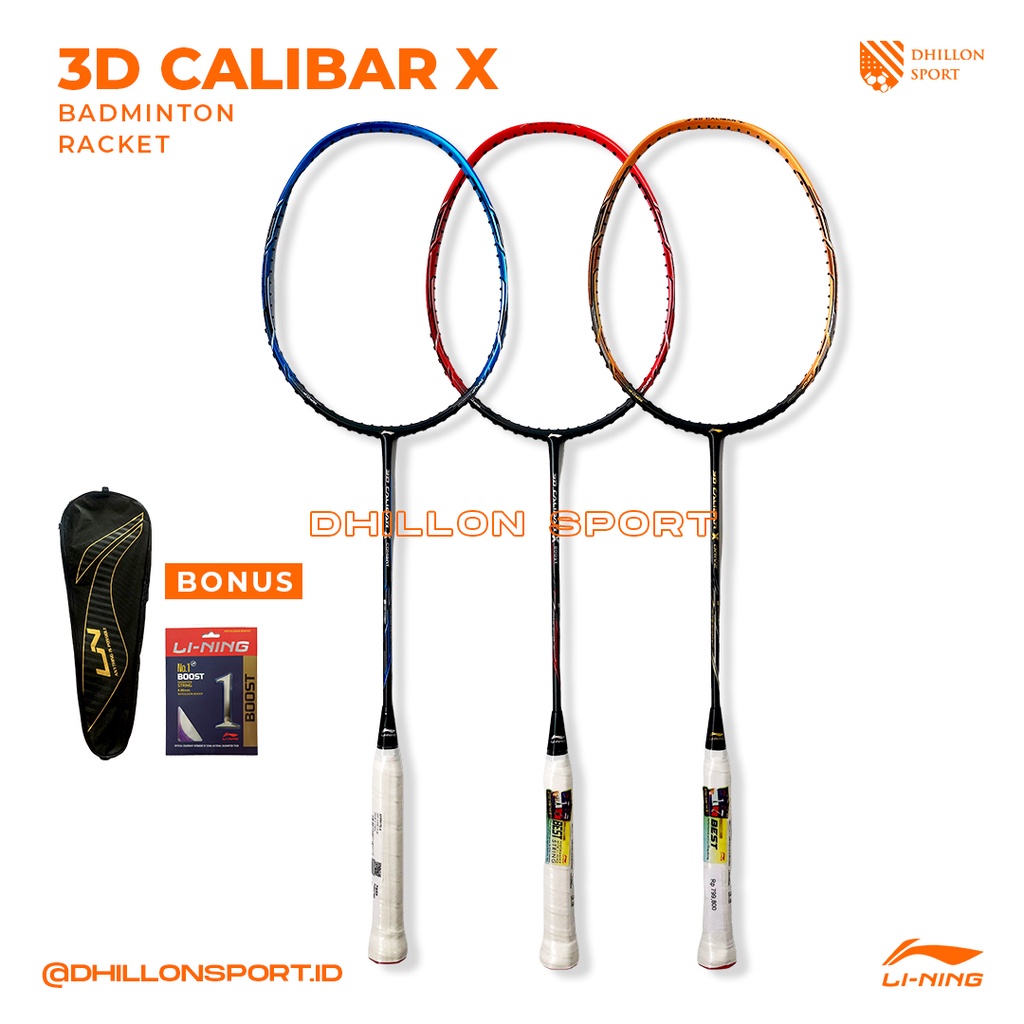 Original Lining 3D Calibar X Boost Combat Drive Racket | Shopee Singapore