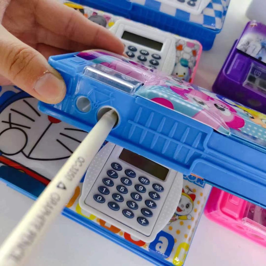 Pencil Box Calculator Pencil Box for Boys & Girls Elementary School ...