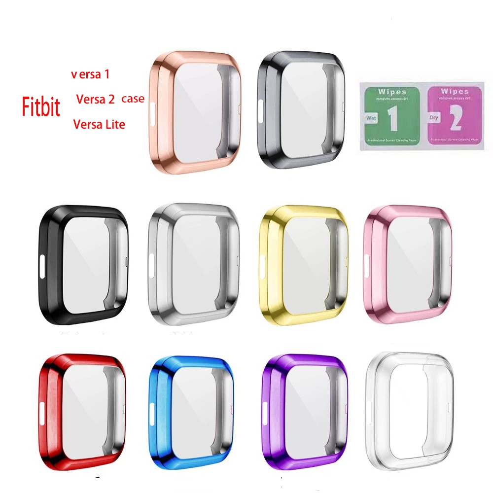 Screen Protector Case Fitbit Versa 1 Versa 2 versa lite All-Around ...