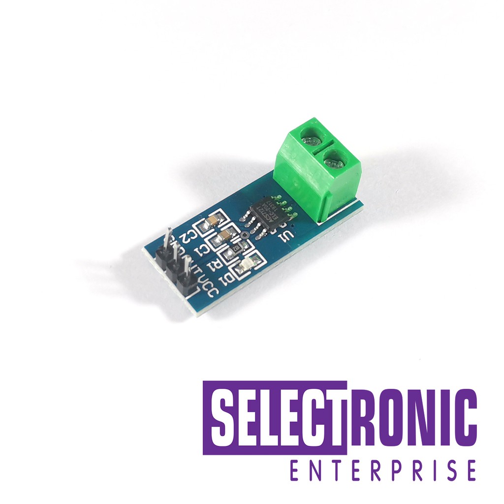 ACS712 20A Hall Effect Current Sensor Module | Shopee Singapore