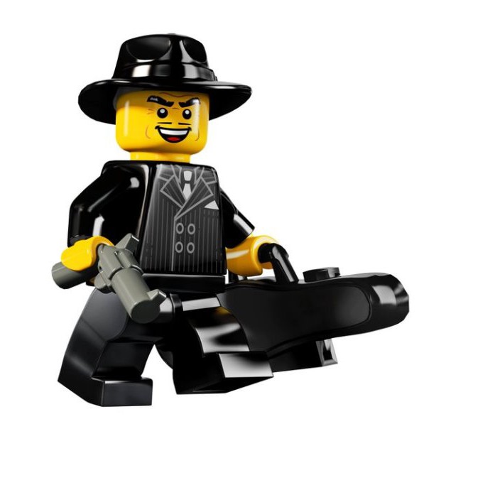 [xRebirthed] LEGO Minifigure 8805 SERIES 5 - Mafia Gangster (Repacked ...