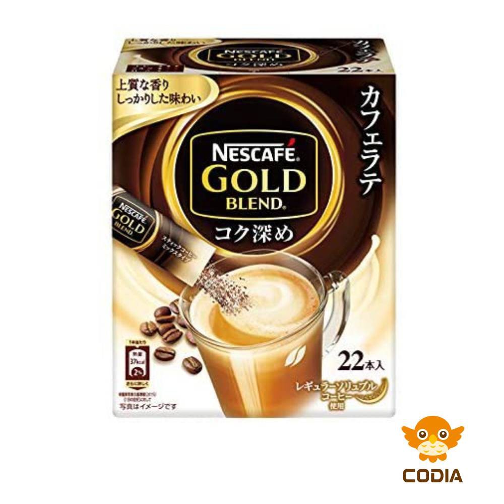 Nestle Japan Nescafe Gold Blend Deep Rich Stick Coffee - 22 Pieces ...