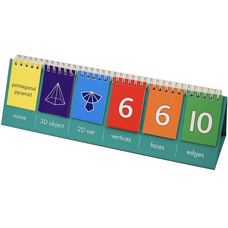 edx education 2D/3D Geometric Shape Flip Chart | Shopee Singapore