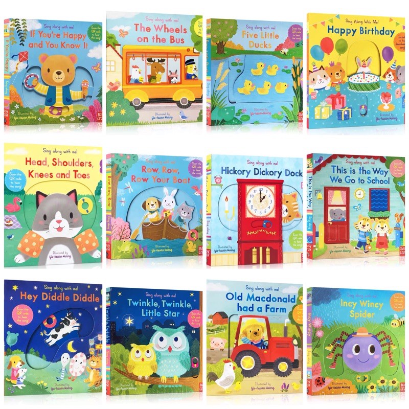 Nursery Rhymes: Sing Along With Me series (with QR code) | Shopee Singapore