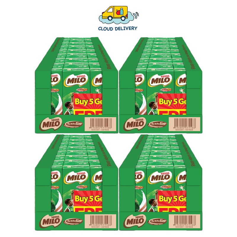 [Bundle of 4] Nestle Milo Packet Drink (24 x 200ml) - Expiry 31 Dec ...