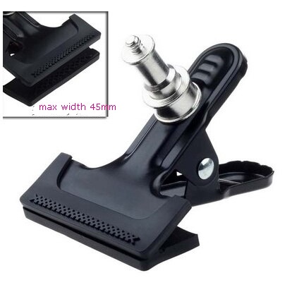 Photo Studio Background Clip Backdrop Clamp with Spigot 1/4" Screw for ...