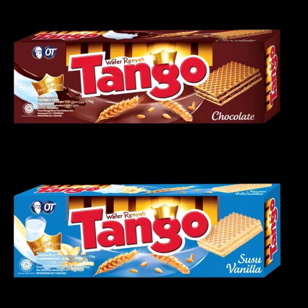 Tango Wafer Chocolate/Vanilla Packaging BOX [176 gr] | Shopee Singapore
