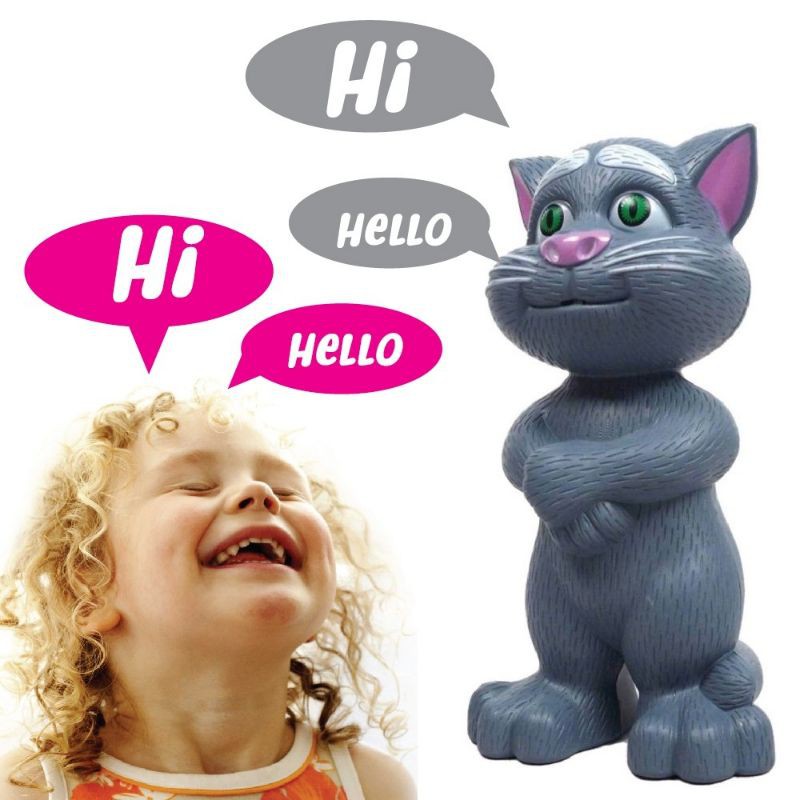 {{Free Gift}} Smart Voice Recording & Touch Talking Tom Cat (3Saiz ...