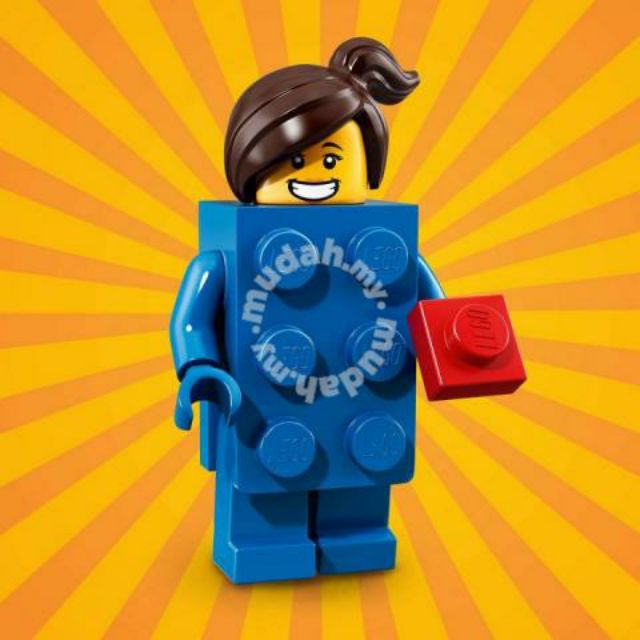 Lego 71021 CMF Series 18 Brick Suit Girl Minifigure (MISP) | Shopee ...