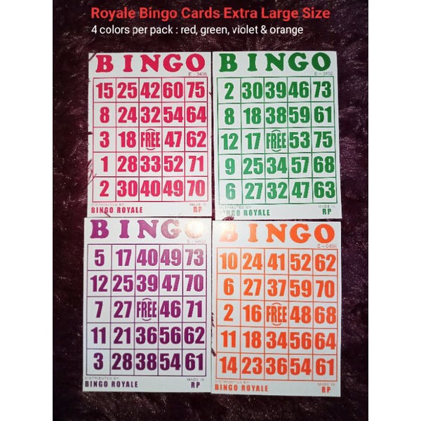 Bingo Cards 100 pcs and 50 pcs | Shopee Singapore