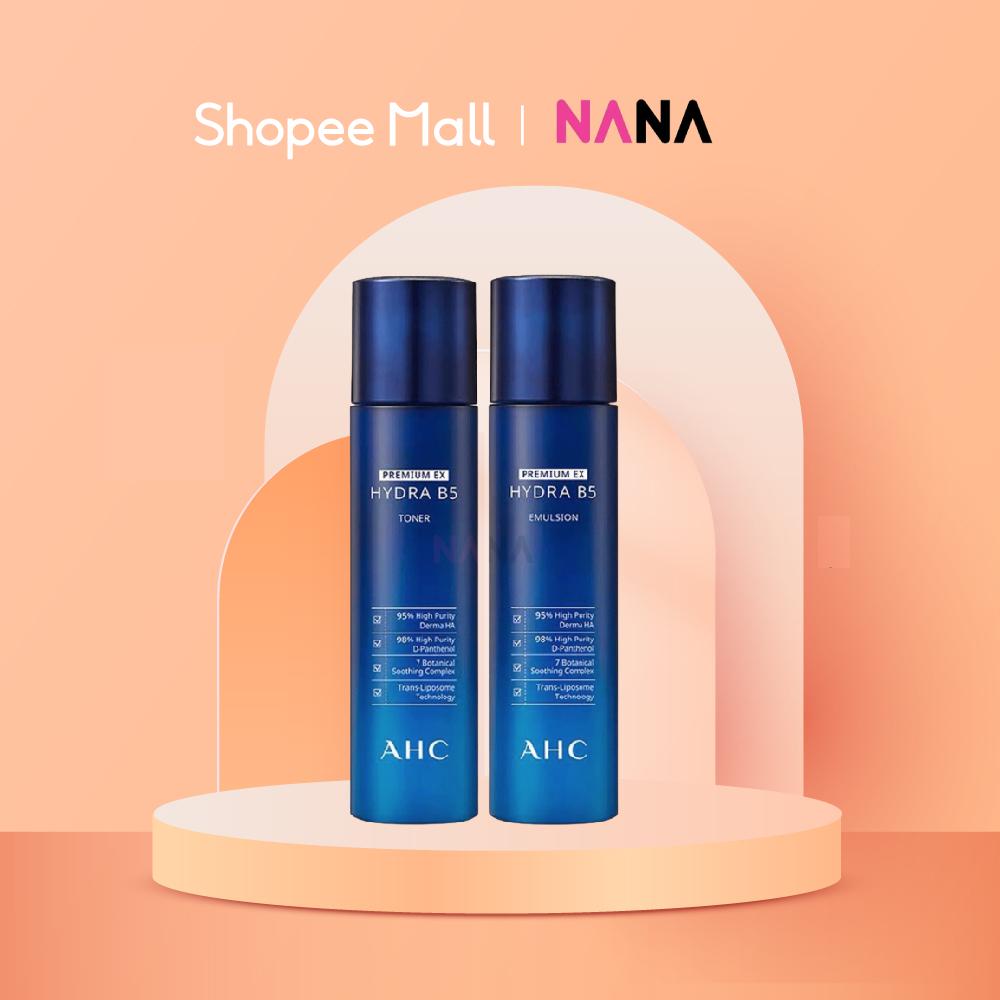 Shopee x AHC Brand Box - AHC Premium Ex Hydra B5 Set: Toner 140ml ...