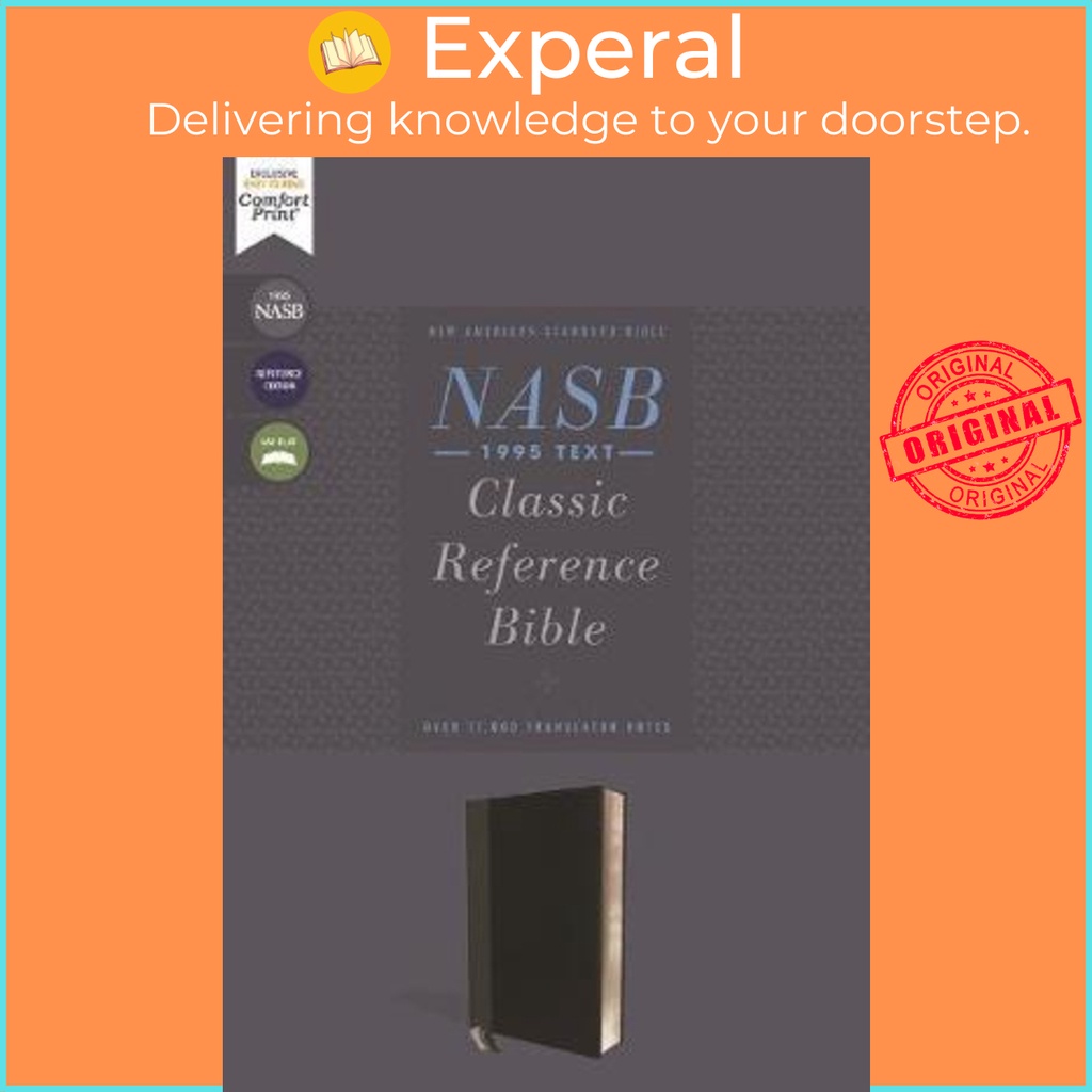 NASB, Classic Reference Bible, Leathersoft, Black, Red Letter, 1995 ...