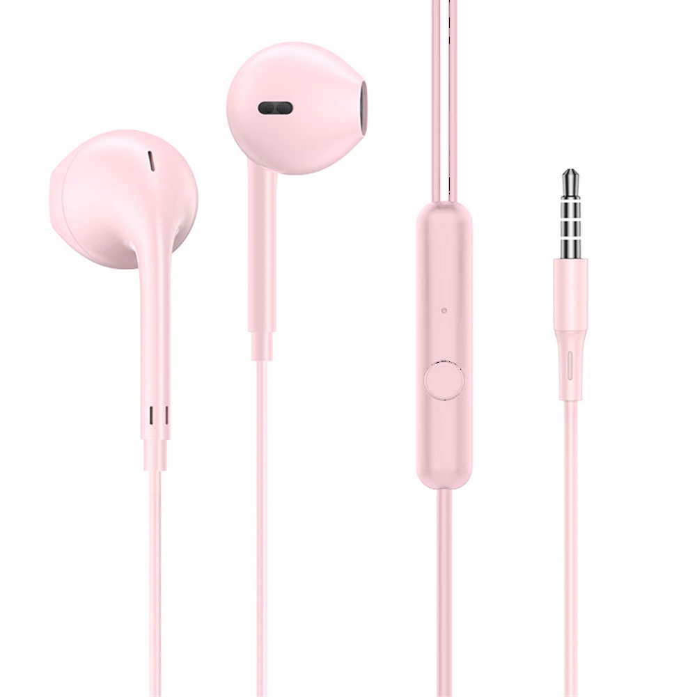 U19 Wired Earphone Macaron 3.5mm In-ear Earphones Stereo HiFi Super ...