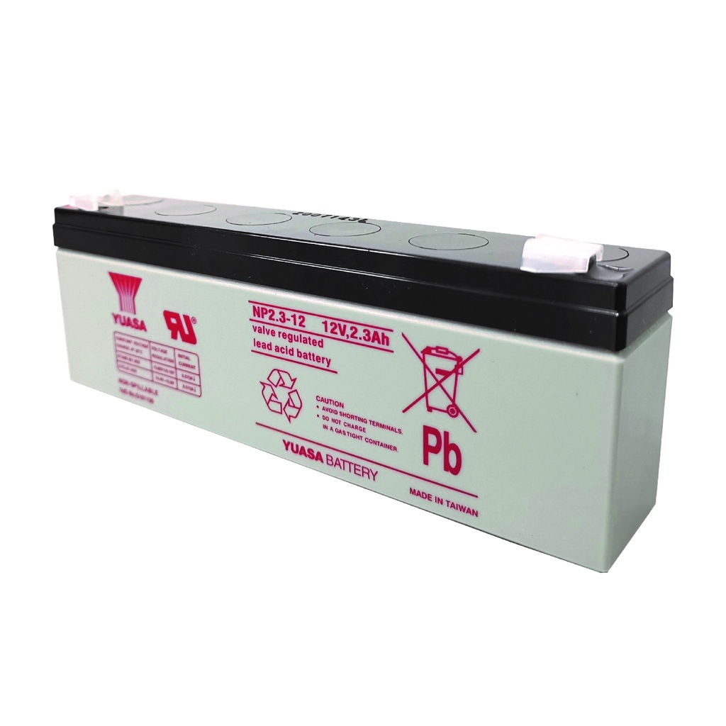 Yuasa NP2.3-12 Lead Acid Battery 12v 2.3Ah | Shopee Singapore