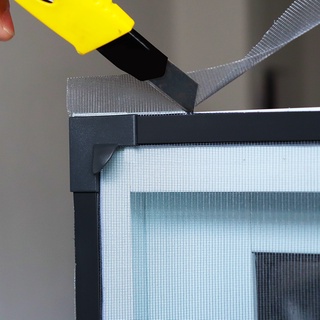 Magnetic Window Screen &Velcro Window Screen /Invisible mosquito net ...