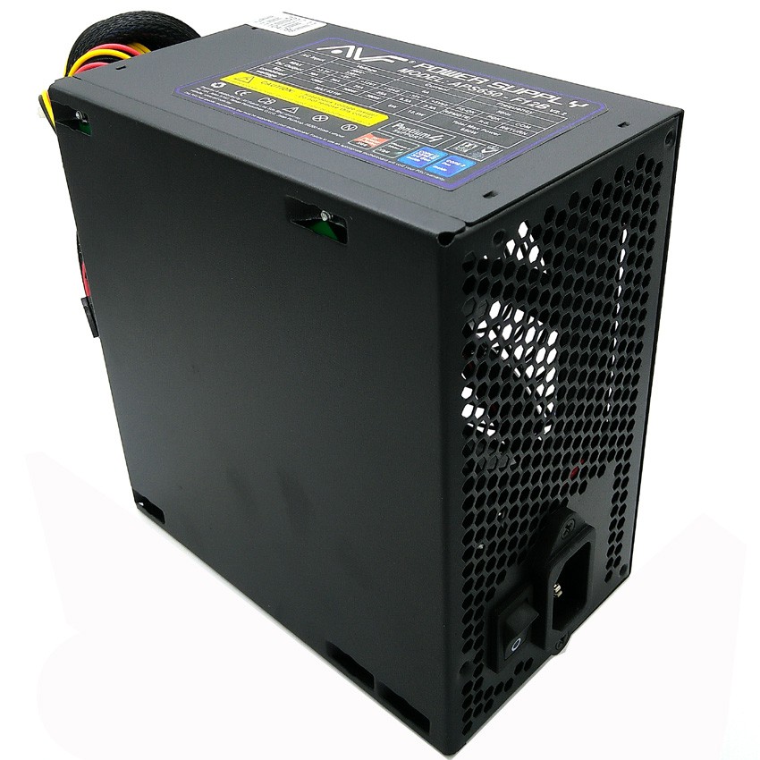Official AVF Gaming Power Supply with Extreme Power 650W - 650 Watt Psu ...