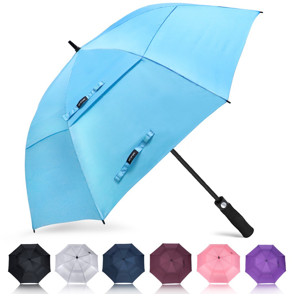 ZOMAKE Golf Umbrella Extra Large Automatic Oversize Double Canopy ...