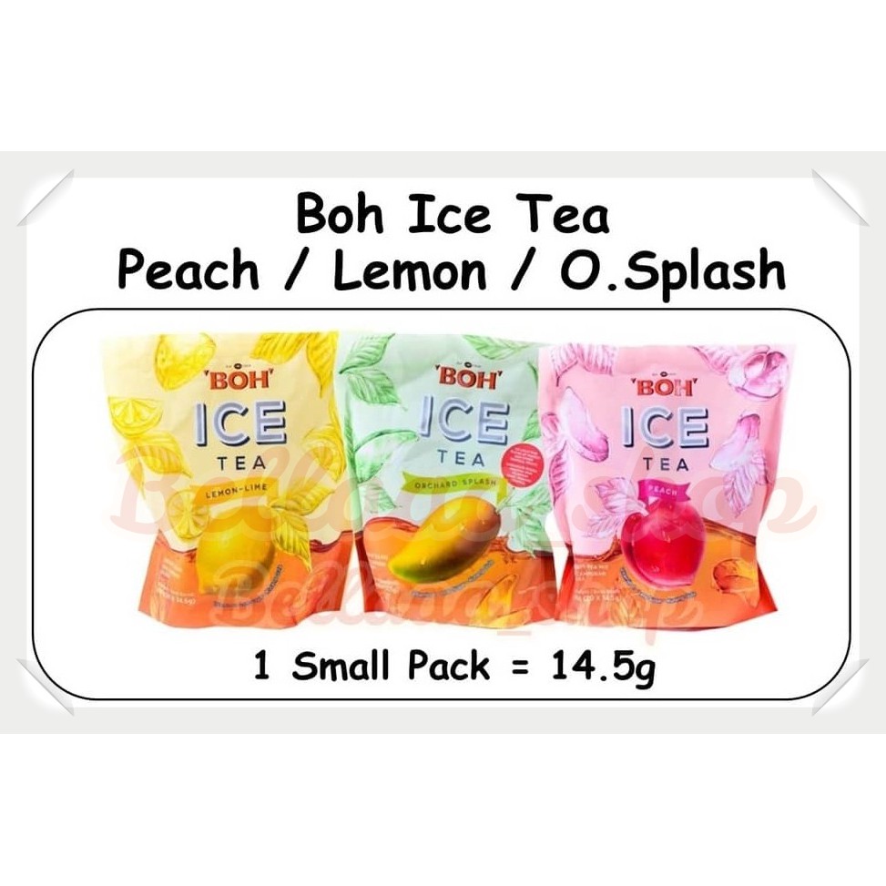 Boh Ice Tea Peach / Lemon / Orchard Splash | Shopee Singapore