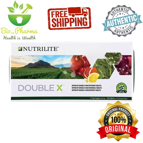 (Ready stock) Amway NUTRILITE DOUBLE X Refill/Tray Multivitamin ...