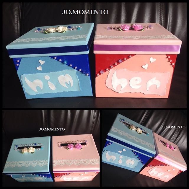 Customised Wedding Ang Bao Boxes | Shopee Singapore