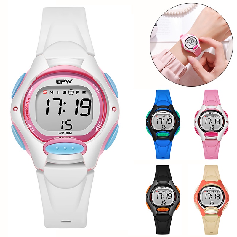 1Pc Multifunction Luminous Children's Electronic Watch/Ultra-light ...