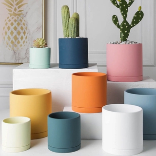 Nordic Creative Ceramic Plant Flowerpot Flower Pot / outdoor gardening ...