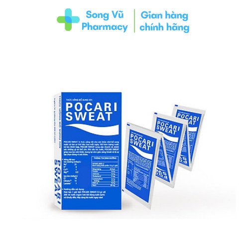 Pocari Sweat soluble electrolyte powder for rehydration and ions (Box ...