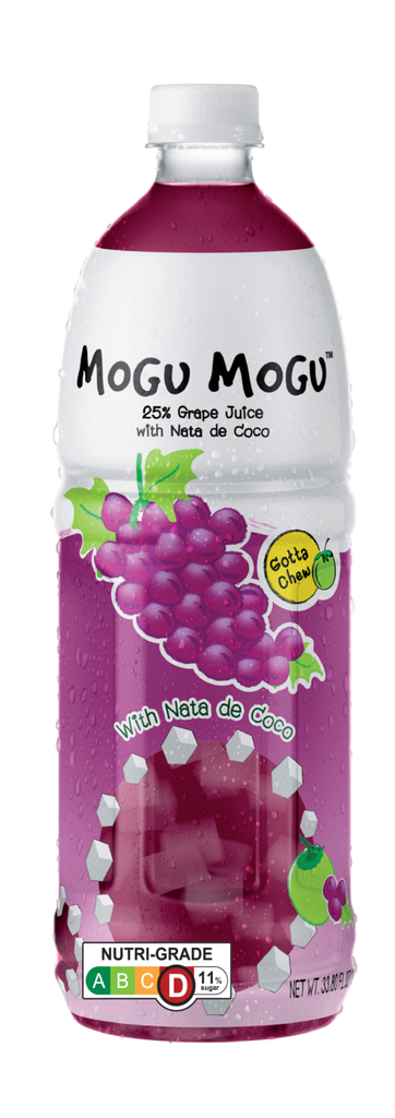 Mogu Mogu Grape Juice w Nata De Coco 1L | Shopee Singapore