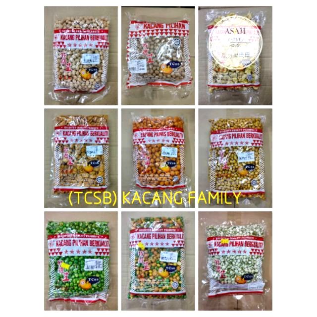 (TCSB) 600g FAMILY BEANS / SEPAT NUTS KOKO NUTS MIXED NUTS SANTONG NUTS ...