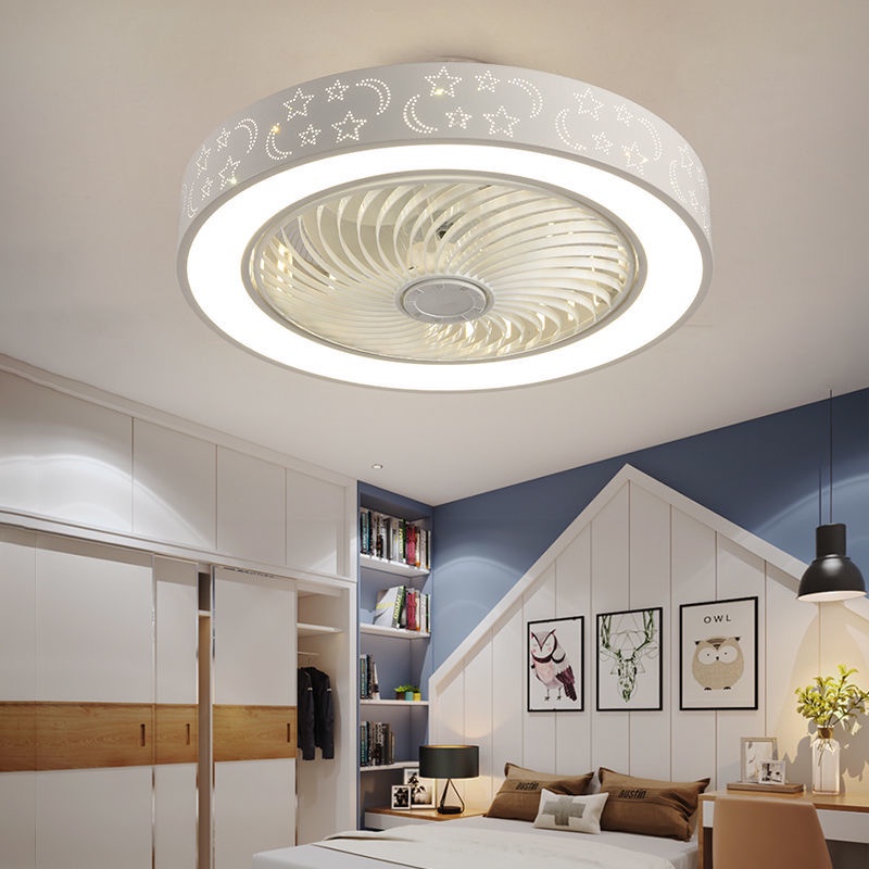 Twister Brushed Chrome Effect Ceiling Fan Light | Shelly Lighting