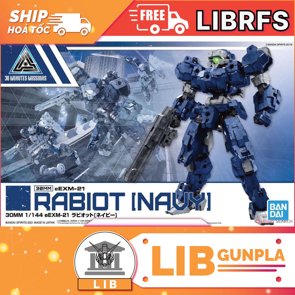 Bandai 30MM Rabiot Assembly Model - Navy | Shopee Singapore
