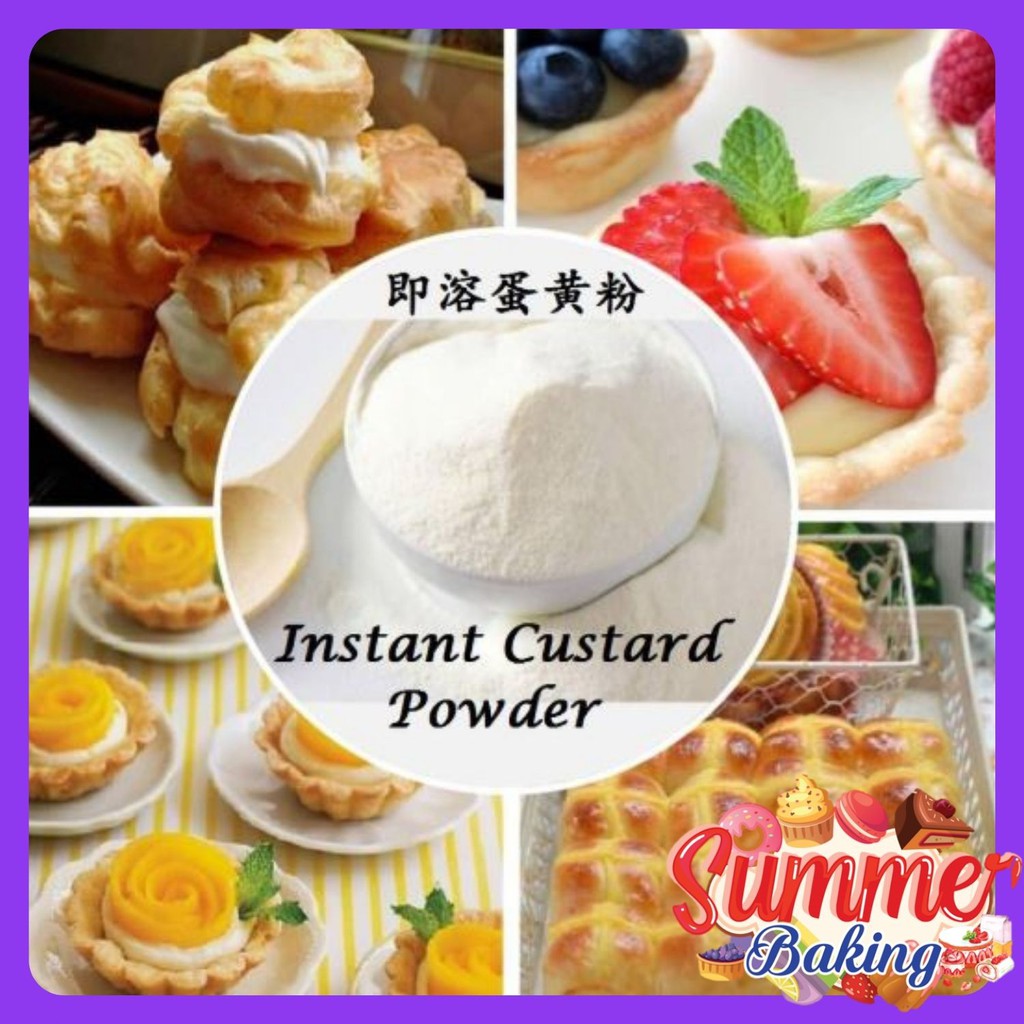 Instant Custard Powder Tepung Kastard Segera 即溶蛋黄粉 即溶吉士粉 [1KG] | Shopee ...