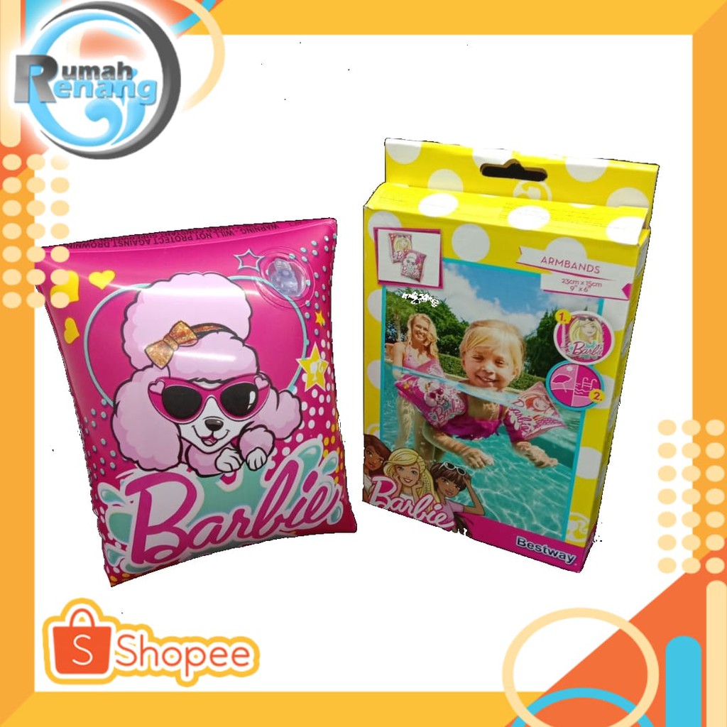 Bestway Barbie Hand Buoy | Shopee Singapore