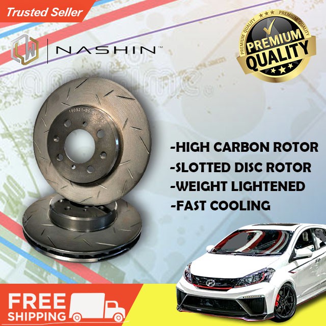 Perodua New Myvi (2018-2022) - Nashin Performance Disc Rotor (Front ...